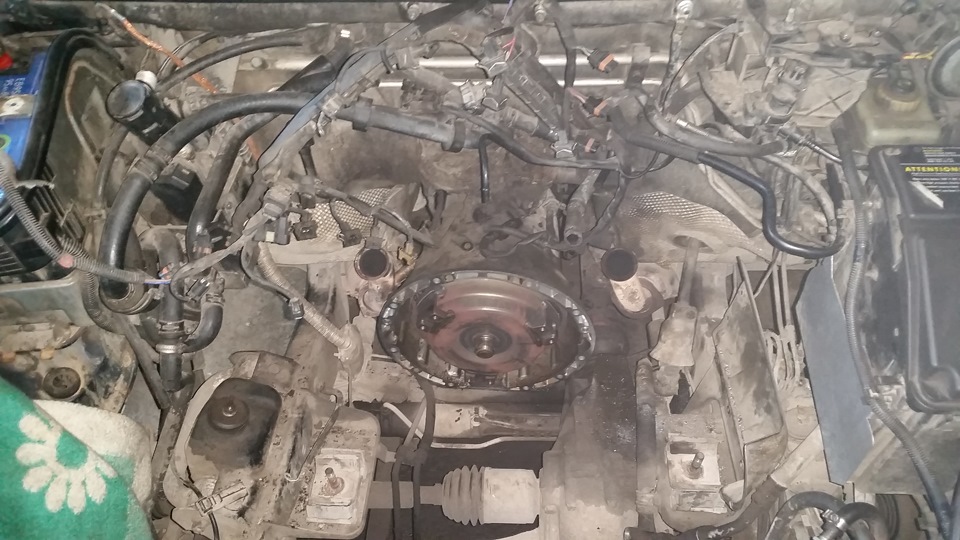 ревизия ДВС и замена ГРМ — Mercedes-Benz M-Class (W163), 3,2 л, 1999 ...