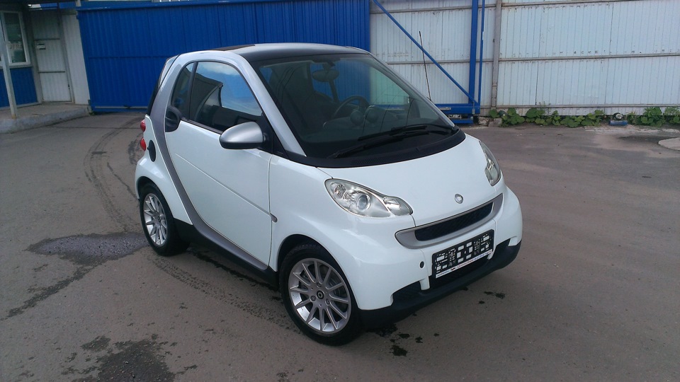 Drag на Смарте — Smart fortwo (2G), 1 л, 2007 года | прикол | DRIVE2