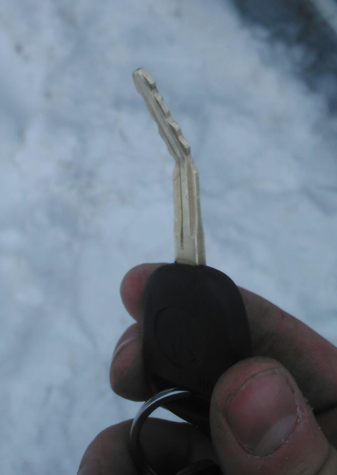 Оригинал заготовки ключей. — Toyota Corolla (100), 1,3 л, 1993 года ...