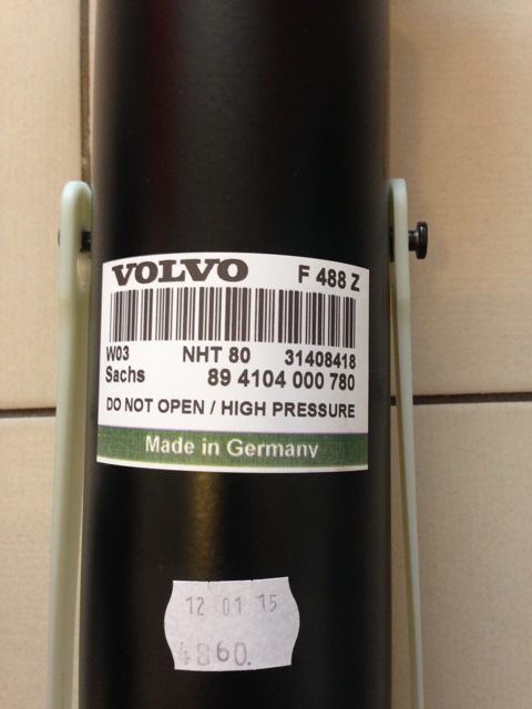 31408418 Амортизатор Volvo | Запчасти на DRIVE2