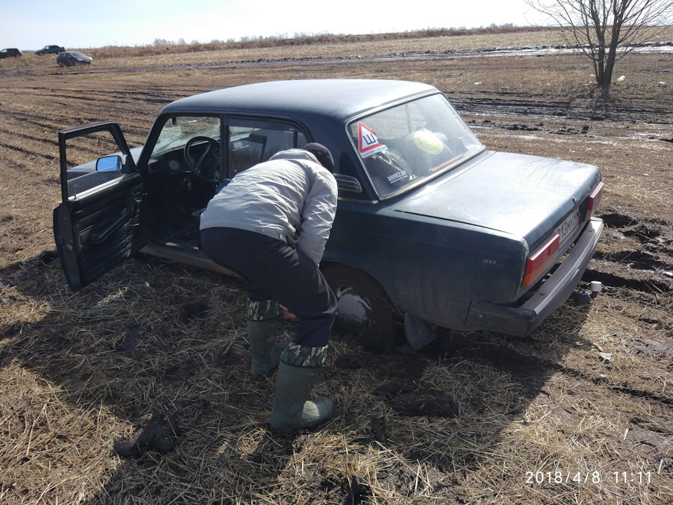 Весенние забавы — Lada 2107, 1,6 л, 2004 года | наблюдение | DRIVE2