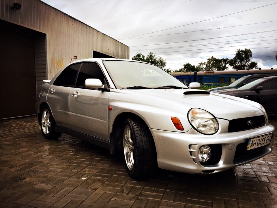 И так всегда-только помыл и сцуко дождь((( — Subaru Impreza WRX (GD/GG), 2 л, 2002 года | мойка ...