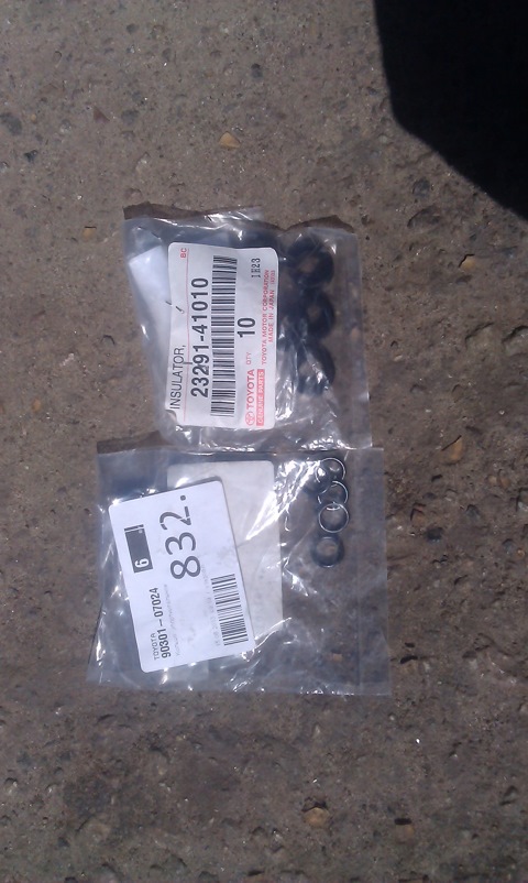 9030107024 КОЛЬЦО УПЛОТНИТЕЛЬНОЕ ТОПЛИВНОЙ ФОРСУНКИ (7.8х1.9) TOYOTA ...