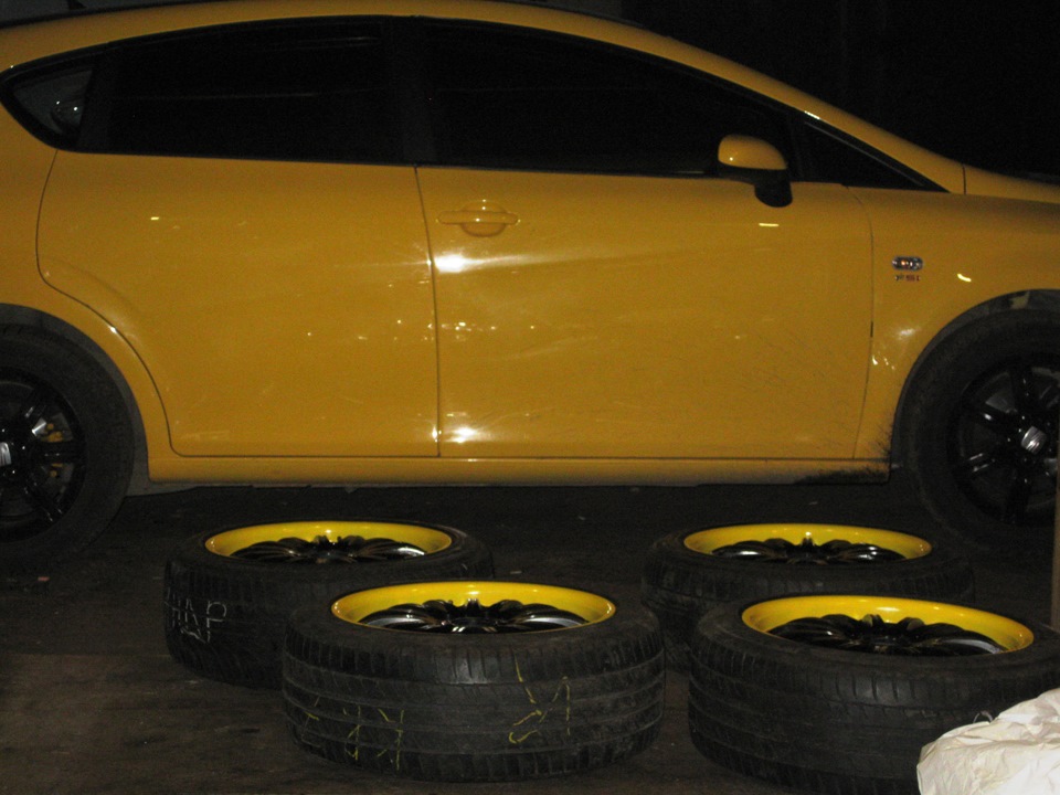 Переобувка на R 17 и летнюю резину. — SEAT Leon (Mk II), 2 л, 2007 года ...