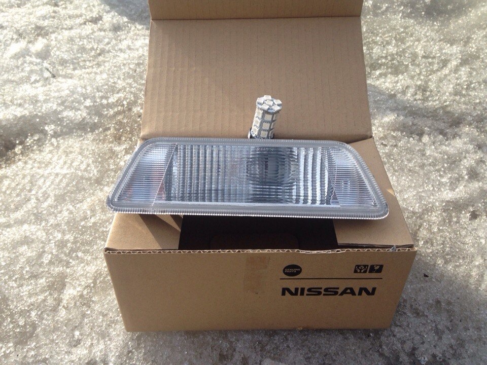Замена задней красной ПТФ на белую — Nissan X-Trail II (t31), 2 л, 2014 ...
