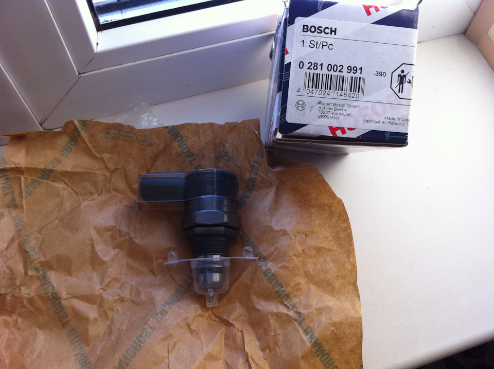 Замена регулировочного клапана 057 130 764 B Common-Rail-System N276 ...