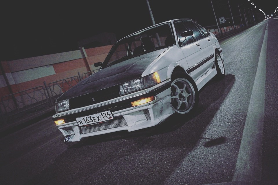 Toyota Sprinter AE82 4a-GE Black top — Toyota Sprinter (80), 1,5 л ...