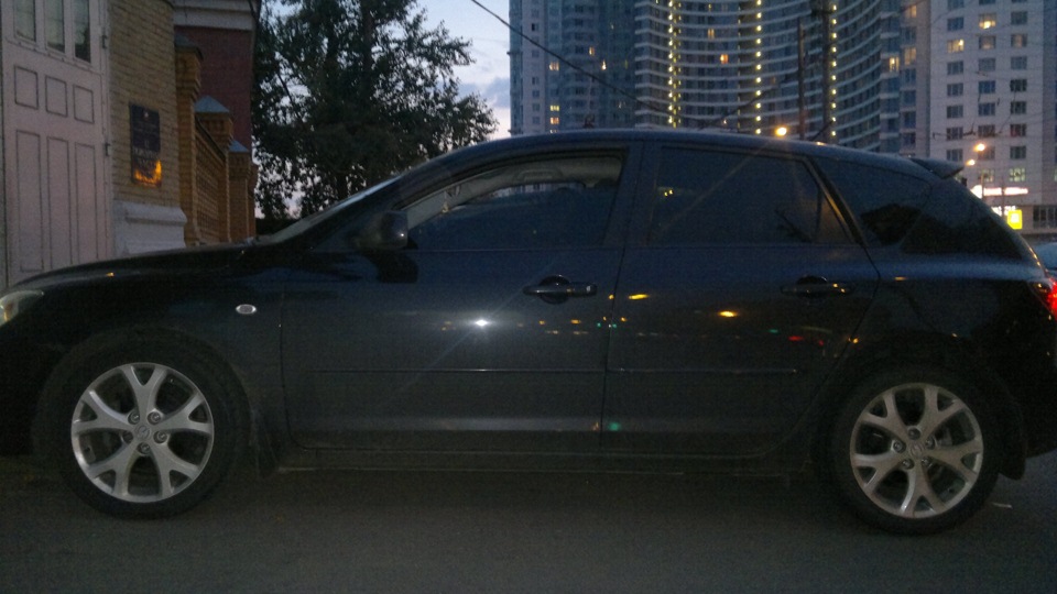 Mazda 3 (1G) 1.6 бензиновый 2008 | Черный овощец на DRIVE2