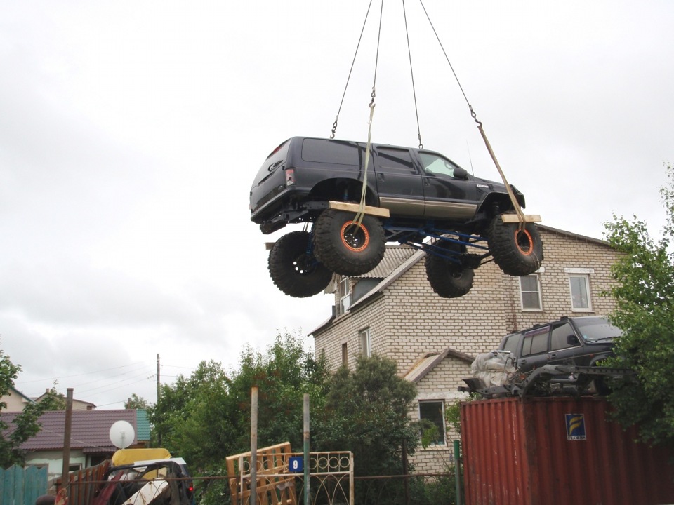 Годзилла III (Fordzilla) — Стройка — Ford Excursion, 6,8 л, 2001 года ...