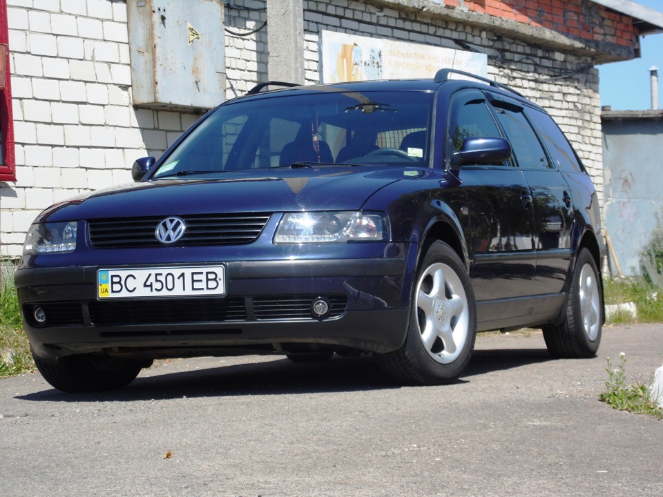 После мойки — Volkswagen Passat Variant (B5), 1,6 л, 1999 года ...