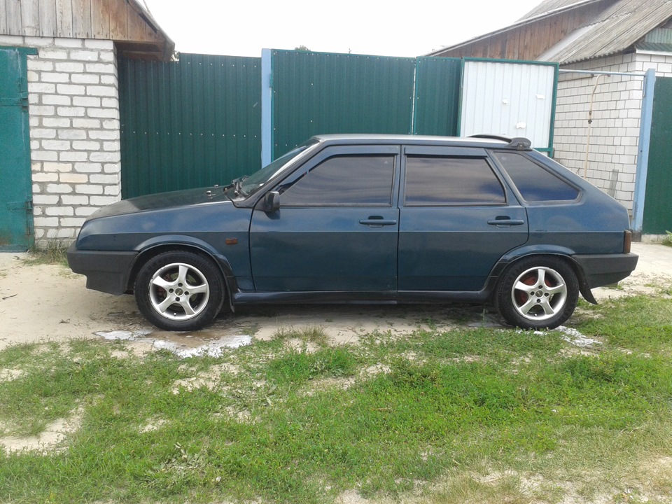 прикупил)))) — LADA 21093, 1,5 л., 2000 года | колёсные диски | DRIVE2