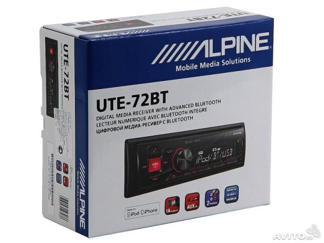 alpine ute 72bt — Mitsubishi Lancer IX, 1,6 л, 2005 года | автозвук ...