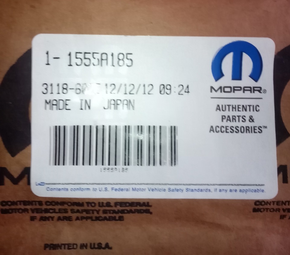 1555A185 Прокладка выпускного коллектора Mitsubishi | Запчасти на DRIVE2