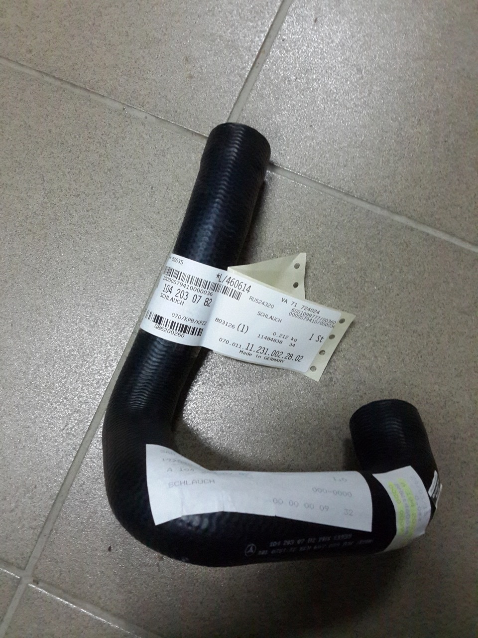 #42 Замена патрубков системы охлаждения А4635010682 — Mercedes-Benz G ...