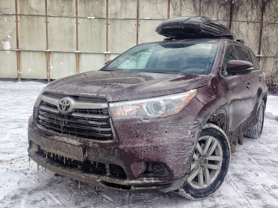 Некоторые впечатления) — Toyota Highlander (XU50), 2,7 л, 2016 года ...