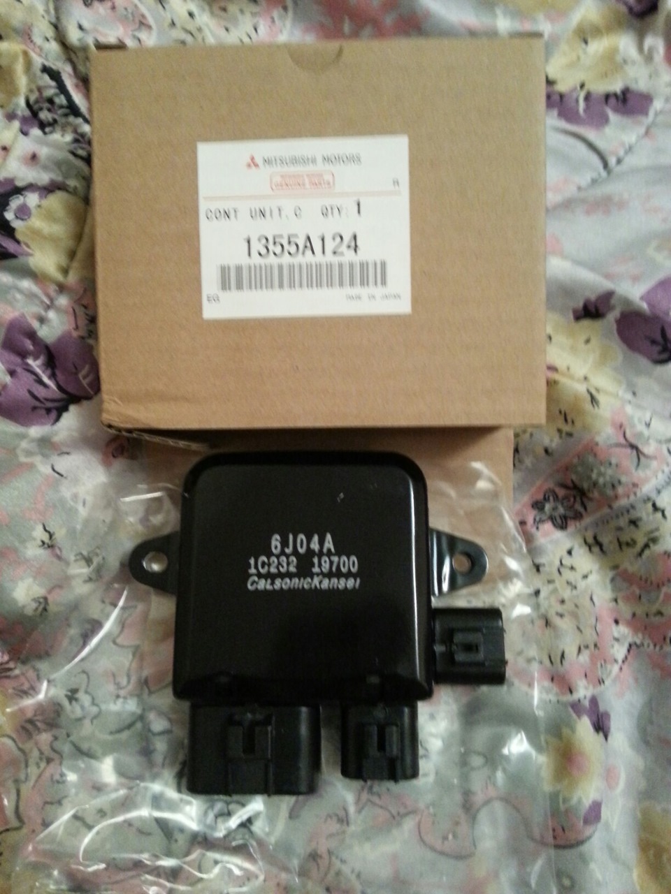 1355A124 Контроллер вентилятора охлажде Mitsubishi | Запчасти на DRIVE2