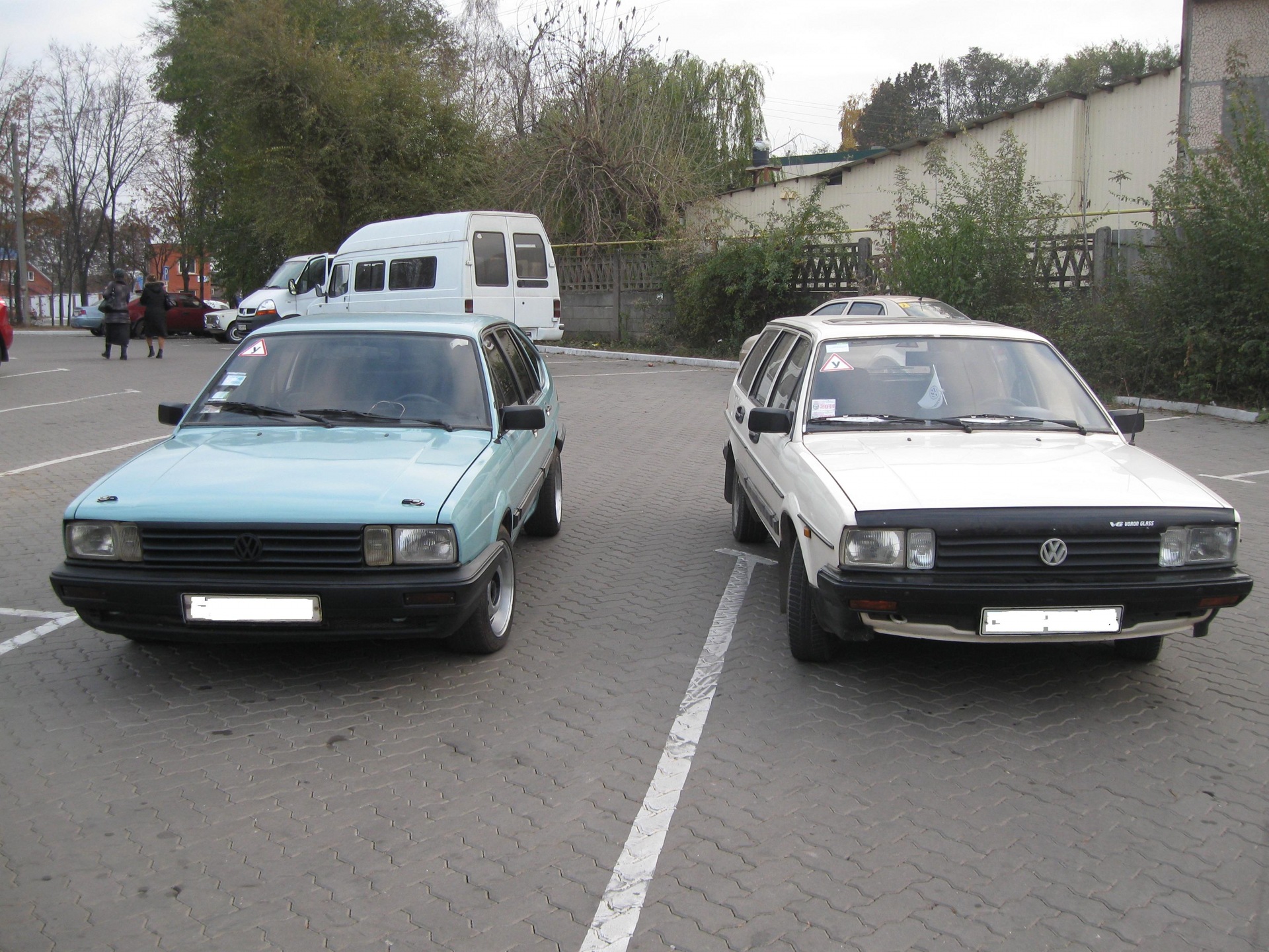 Фотки с другом! — Volkswagen Passat Variant (B2), 1,9 л, 1985 года ...