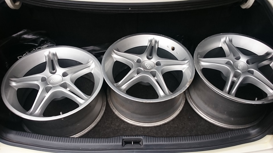 Купил диски Yokohama AVS S5 — Toyota Mark II (100), 2 л, 1997 года ...