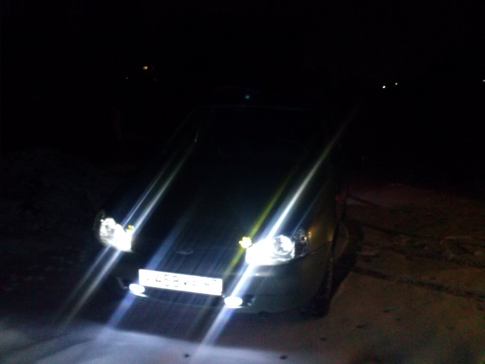 Запись №6 Свет-диодики — Lada Калина Хэтчбек (1G), 1,4 л, 2011 года ...