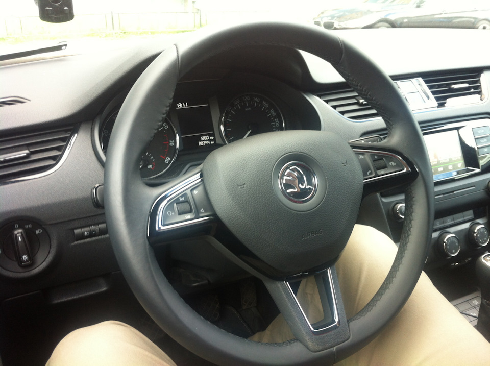 Установка мультируля ч.1 — Skoda Octavia A7 Mk3, 1,6 л, 2015 года ...