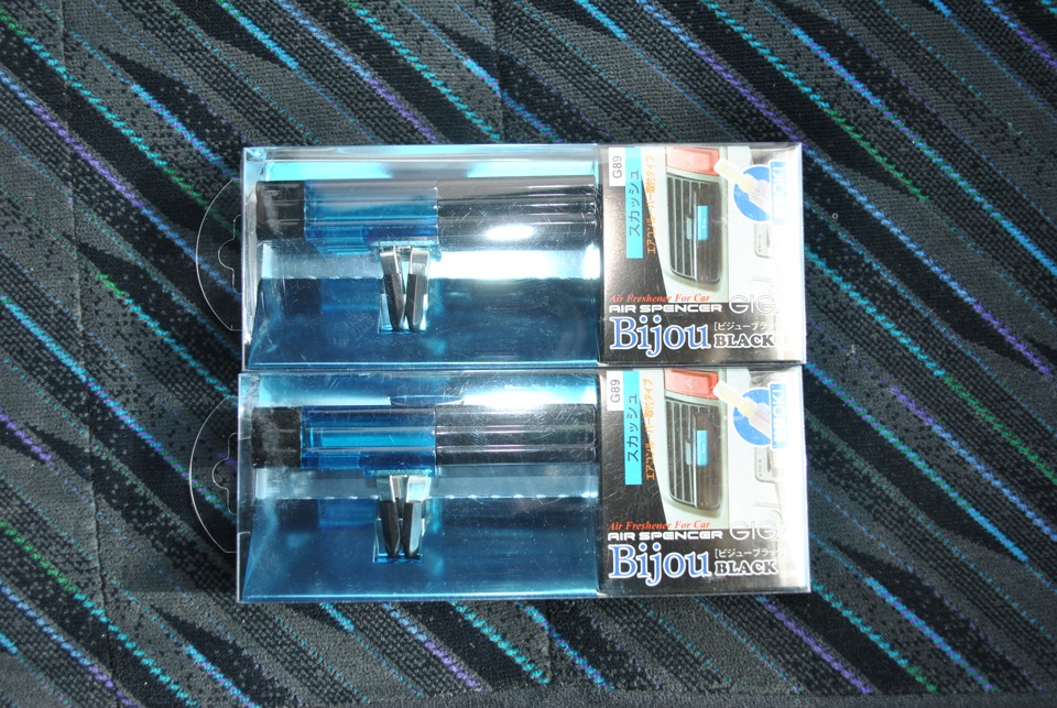 Ароматизатор на кондиционер "GIGA BIJOU BLACK SQUASH" — Toyota Caldina ...