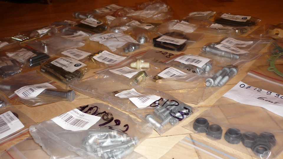 Новые запчасти в картинках — BMW 5 series (E34), 2 л, 1991 года ...