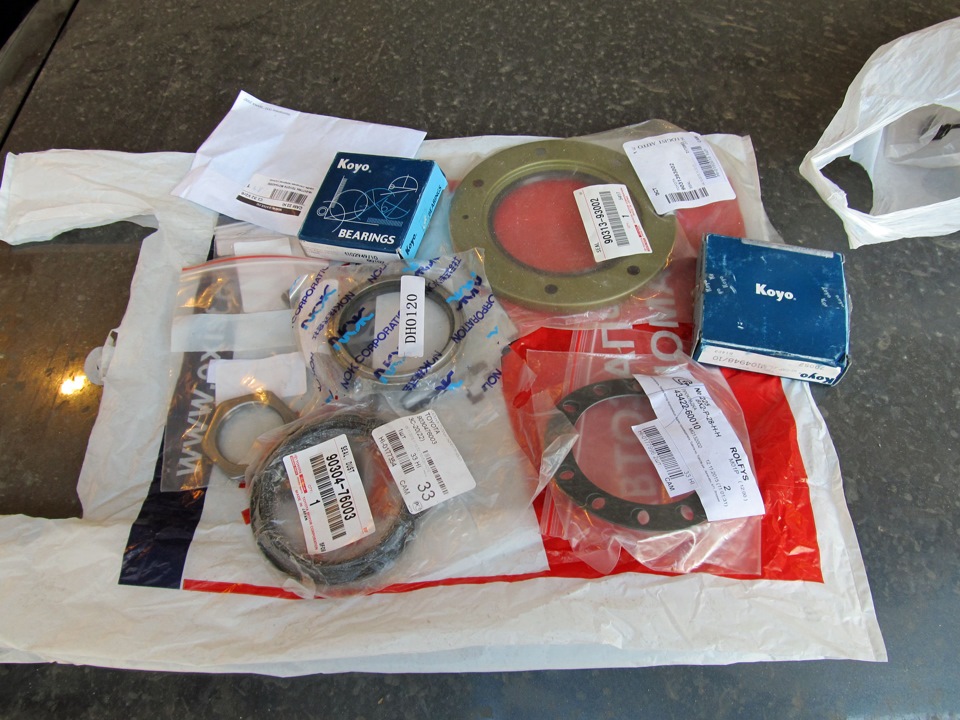 Когда перфекционизм во вред или Ступица слюбица II — Toyota Hilux Surf ...