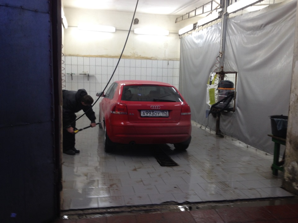 Первая мойка — Audi A3 8p 1 6 л 2007 года мойка Drive2