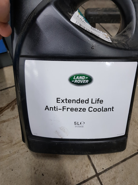 STC50530 ОХЛАЖДАЮЩАЯ ЖИДКОСТЬ (D) Jaguar Land Rover | Запчасти на DRIVE2