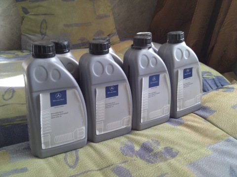 A0019896803 Масло трансмиссионное ATF 3353 красное Mercedes | Запчасти ...