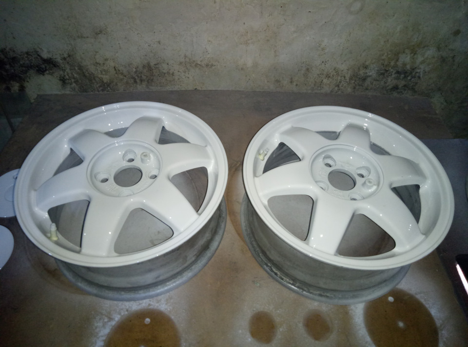 Диски + зимка — Москвич 412, 2,5 л, 1974 года | колёсные диски | DRIVE2