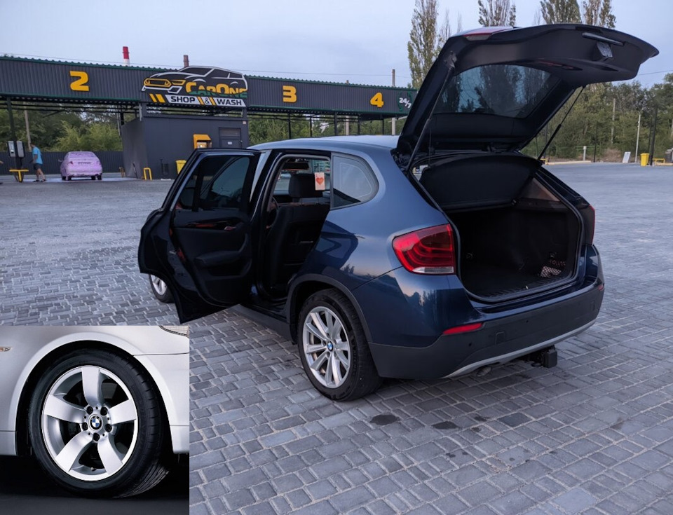 Станет 122 стиль 225/55/17 на BWM E84 ? (часть 1) — BMW X1 (E84), 2 л, 2012 года | колёсные ...