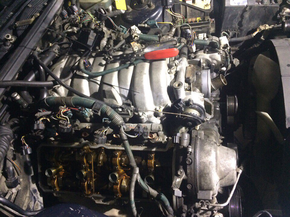 Ну, с Богом…полезли в мотор… — Lexus LS (UCF20), 4 л, 1998 года ...