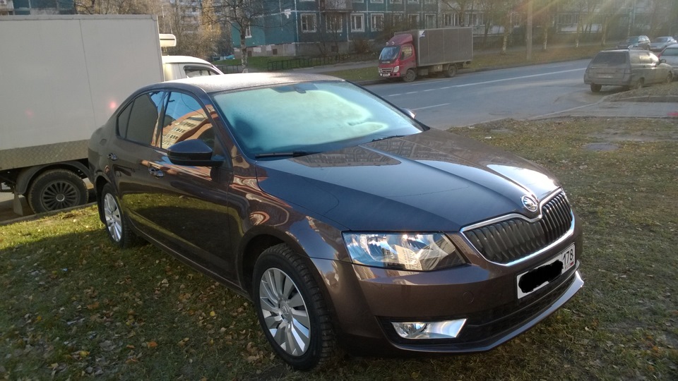 Разведенный выхлоп. — Skoda Octavia A7 Mk3, 1,8 л, 2014 года | тюнинг ...