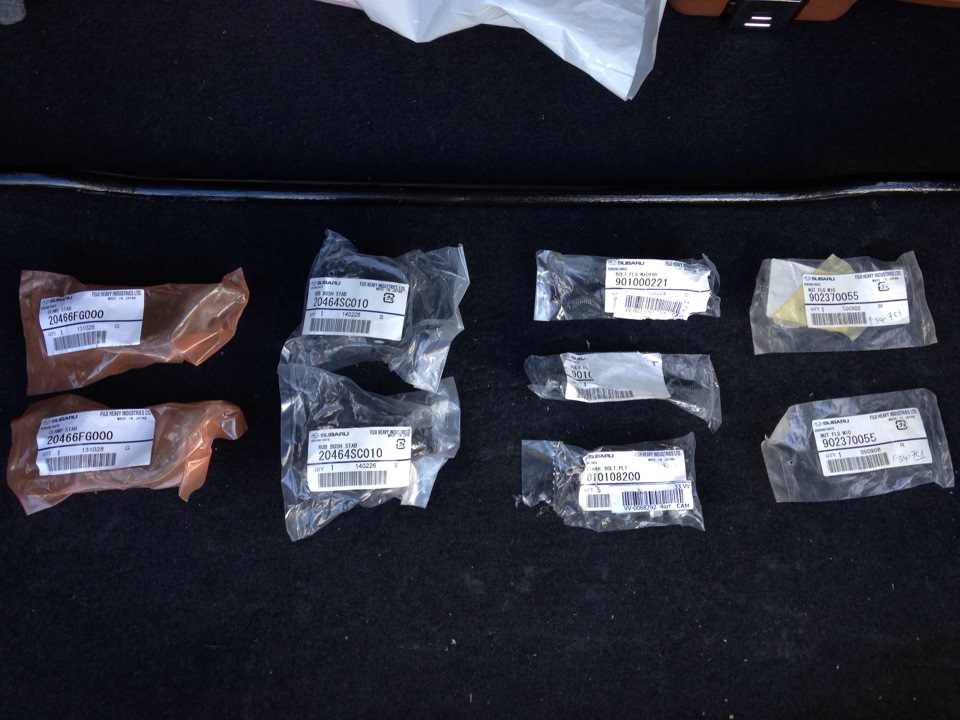 Вопрос по заднему стабилизатору? СРОЧНО — Subaru Impreza (GE/GH), 1,5 л ...