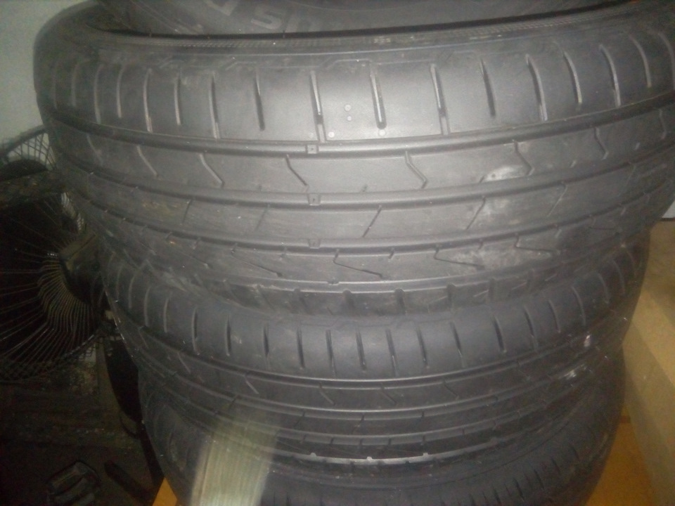 прикупил шины — Toyota Corolla Fielder (E130), 1,5 л, 2011 года | шины ...