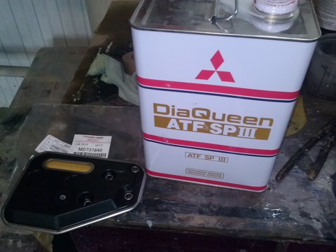 MD737840 Фильтр акпп Mitsubishi | Запчасти на DRIVE2