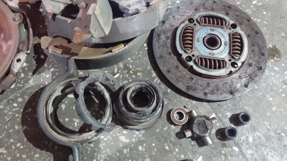 заменил сцепление и тормозные колодки — Mitsubishi L200 (4G), 2,5 л ...