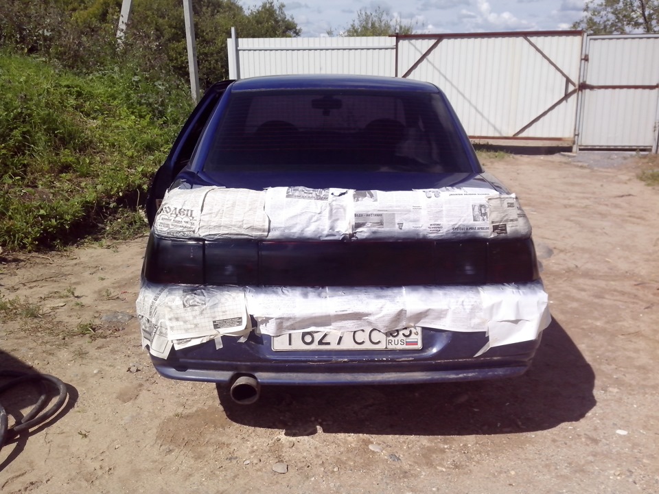 Тонировка задних фонарей — Lada 21102, 1,5 л, 2002 года | тюнинг | DRIVE2