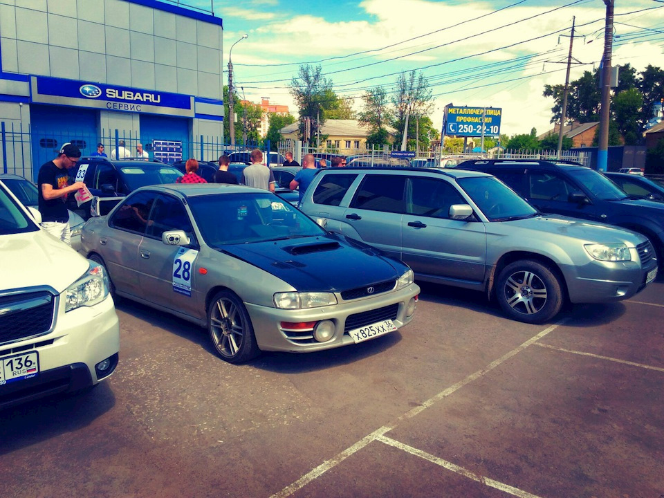 QuestDrive от Subaru Центр и авто выходные — Subaru Impreza WRX (GC/GL), 2 л, 1999 года ...