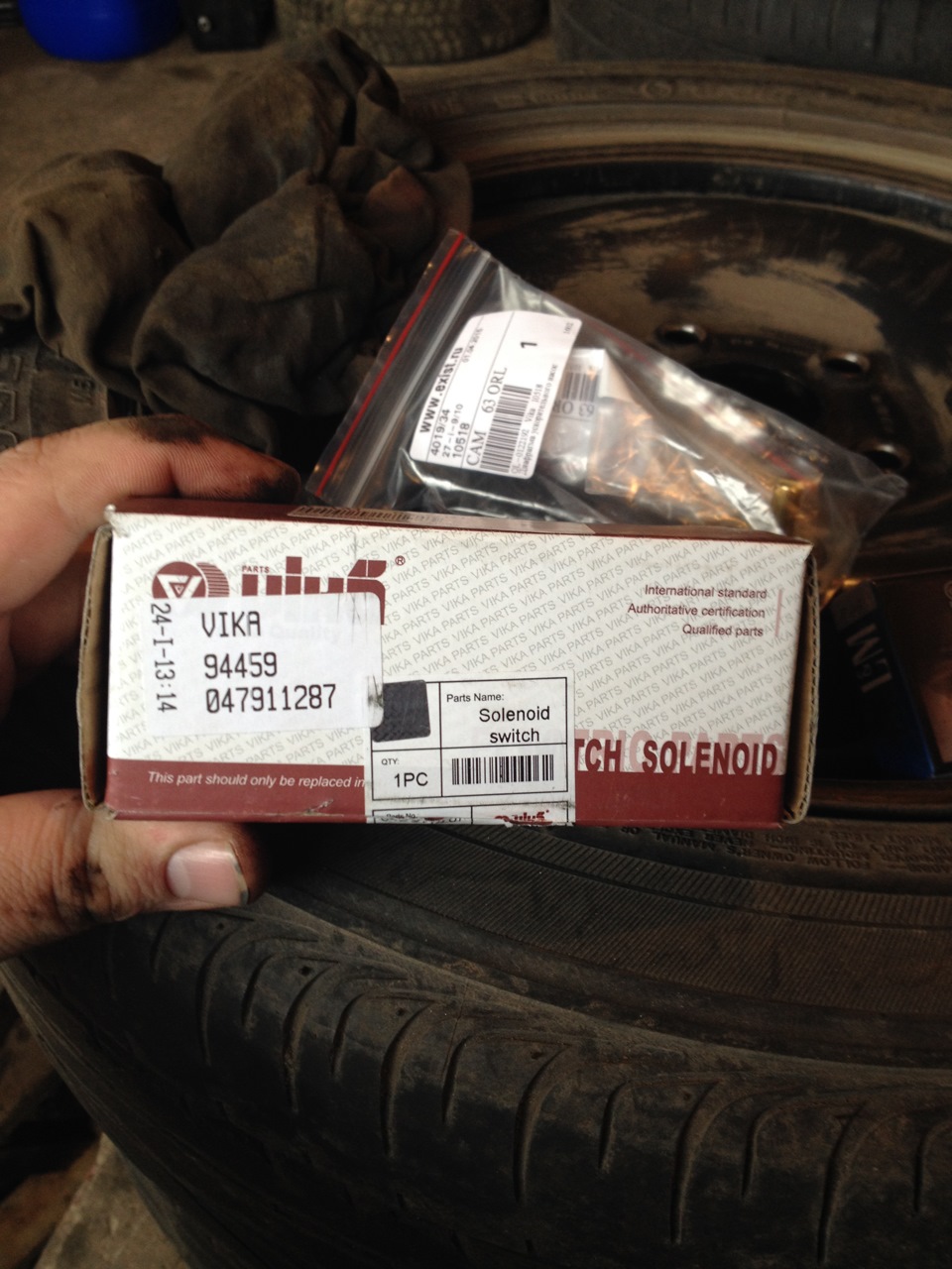 Замена втягивающего реле стартера и ещё кое что — Skoda Felicia, 1,3 л ...