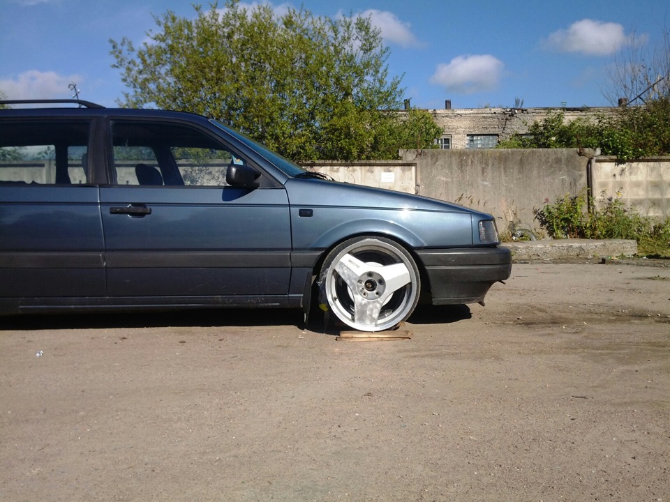 Brabus Monoblock 2 — Volkswagen Passat B3, 1,8 л, 1988 года | колёсные ...