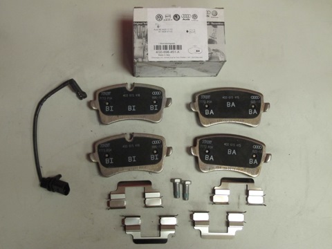 4G0698451A Комплект тормозных колодок VAG | Запчасти на DRIVE2