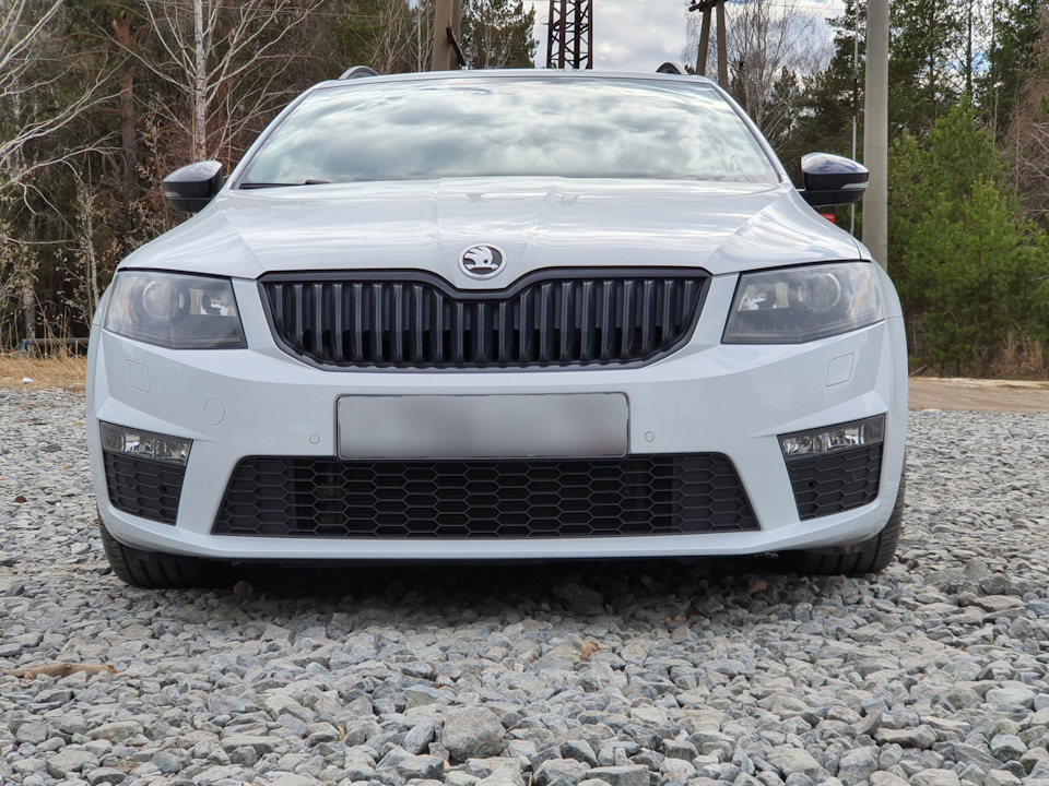RS Look/4/Финиш! — Skoda Octavia Combi A7 Mk3, 1,8 л, 2014 года | стайлинг | DRIVE2