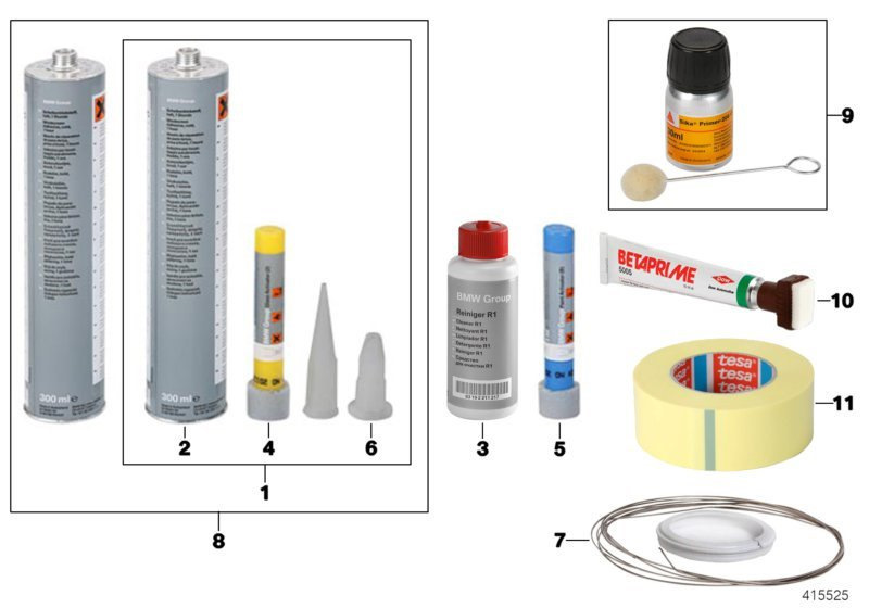 Оригинальные BMW средства (смазки, герметики, спреи и многое другое ...
