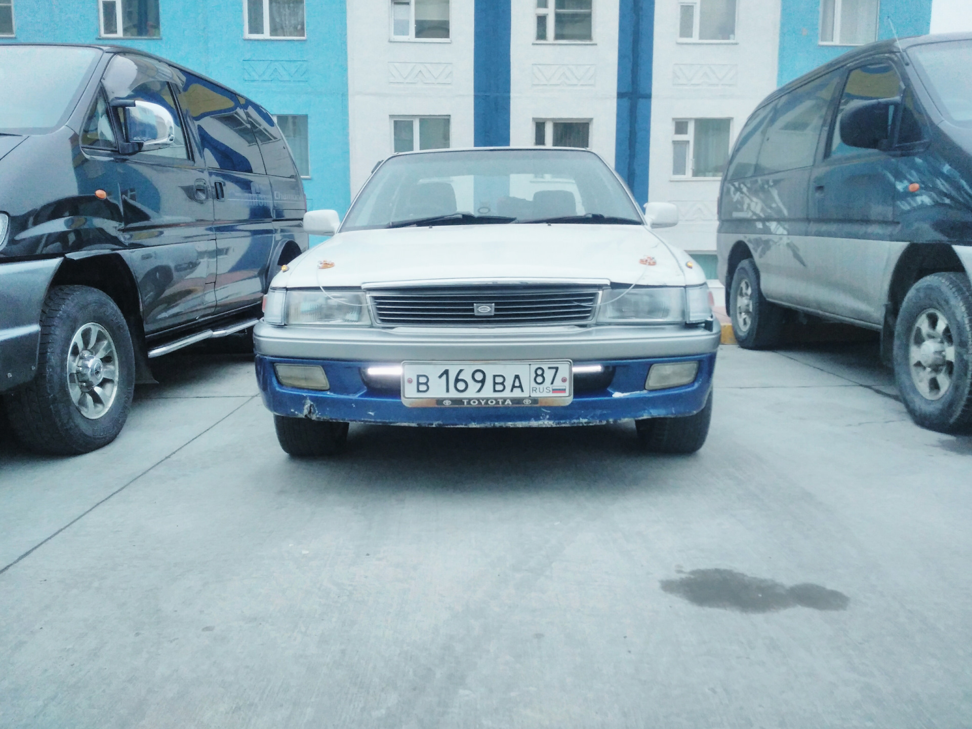 ДХО и подключение светлячков — Toyota Corona (T170), 1,5 л, 1991 года ...