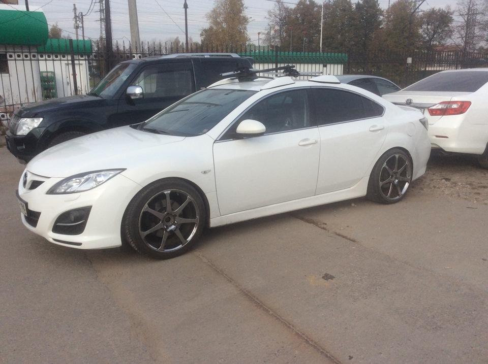 Avs limeted 7, пока есть время до зимы — Mazda 6 (2G) GH, 2 л, 2012 года | колёсные диски | DRIVE2