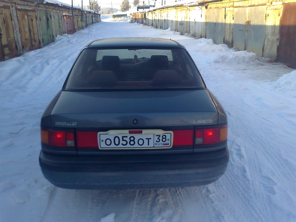Красочка — Mazda Familia (BG), 1,6 л, 1991 года | кузовной ремонт | DRIVE2