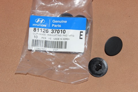 8112637010 Клипса утеплителя капота KIA HYUNDAI | Запчасти на DRIVE2