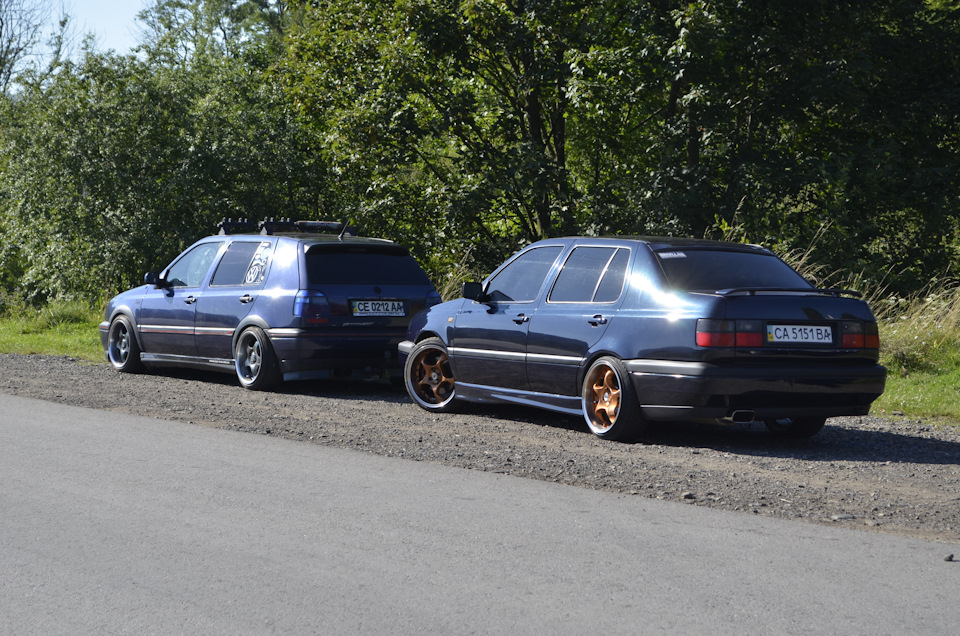 Поездка в Ужгород — Volkswagen Vento, 2 л, 1995 года | путешествие | DRIVE2